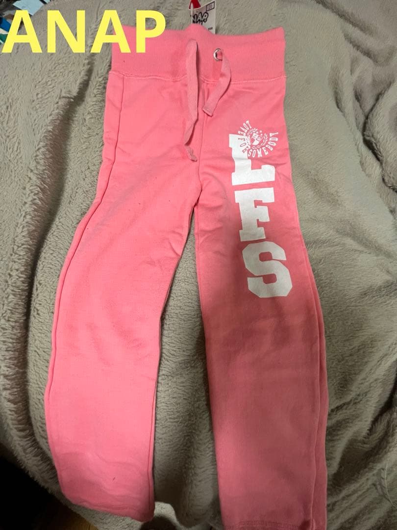 新品【ANAP KIDS】アナップ キッズ (120cm) ピンク スエット by メルカリ