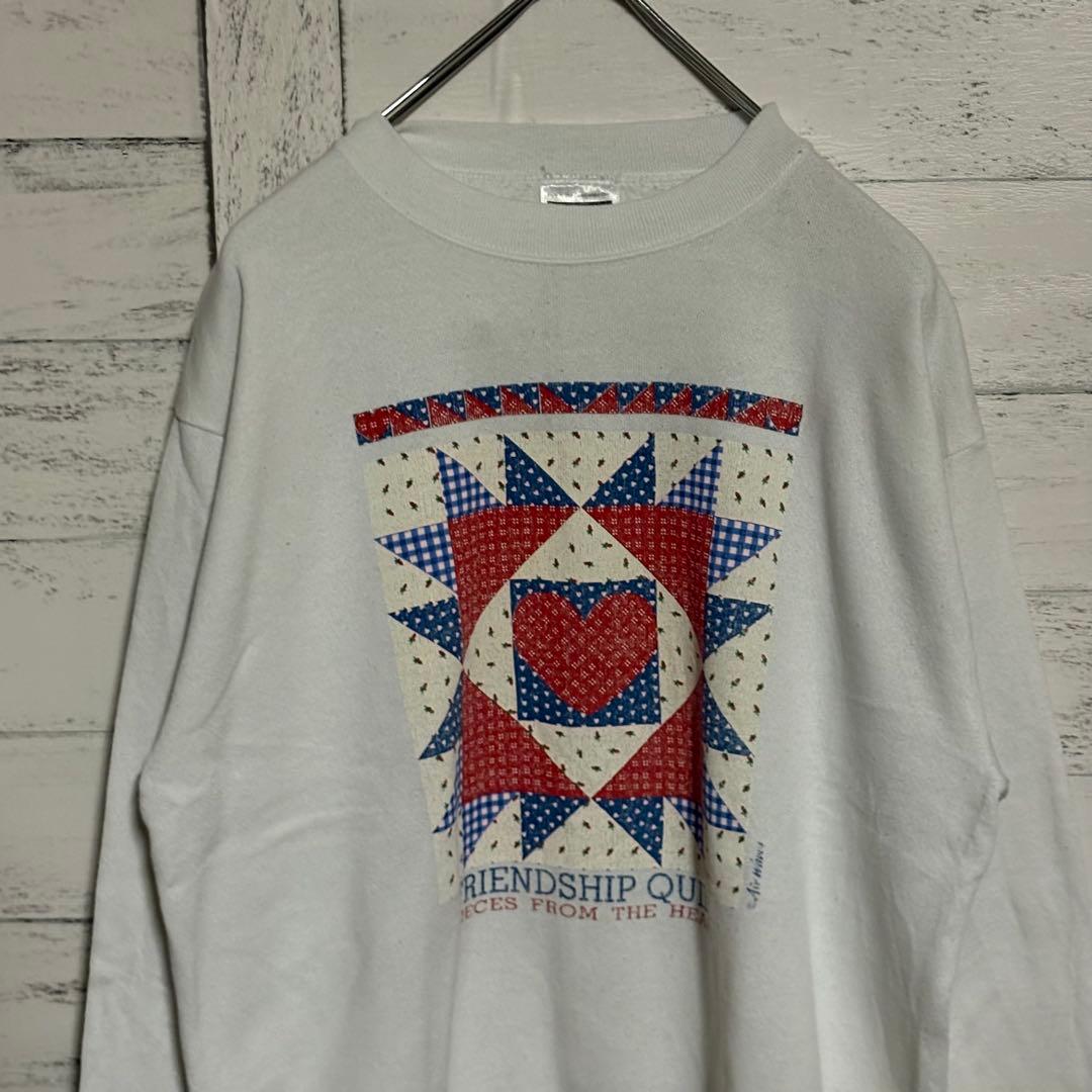 古着ヴィンテージ USA古着 白スウェット TULTEX M - メルカリ