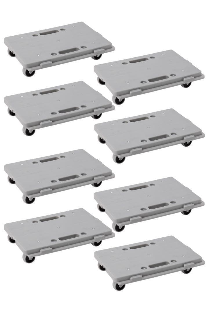 平台車 【8個】連結 耐荷重100kg 重さ1.27kg 回転キャスター1899 by メルカリ