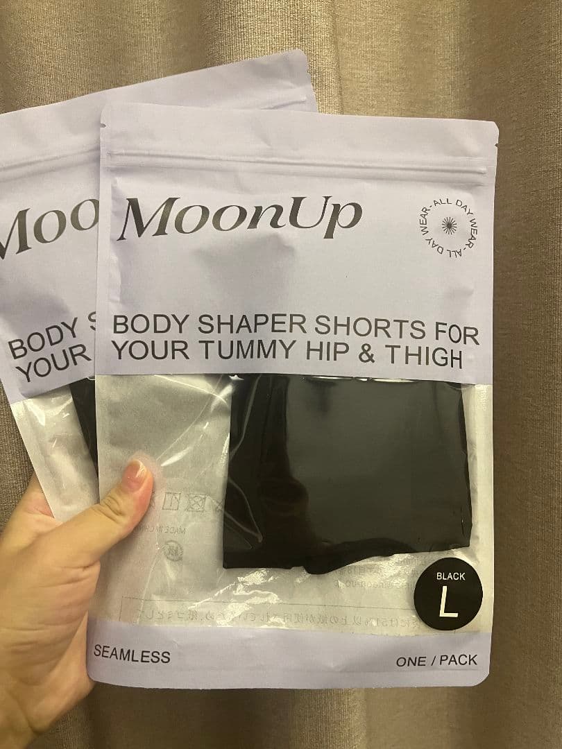 【新品/未使用】MoonUp ムーンアップショーツ Lサイズ 新品 2枚 - メルカリ