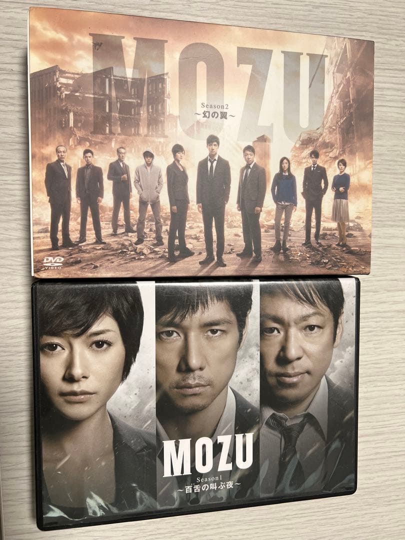 MOZU DVD Season 1 Season2 まとめ売り