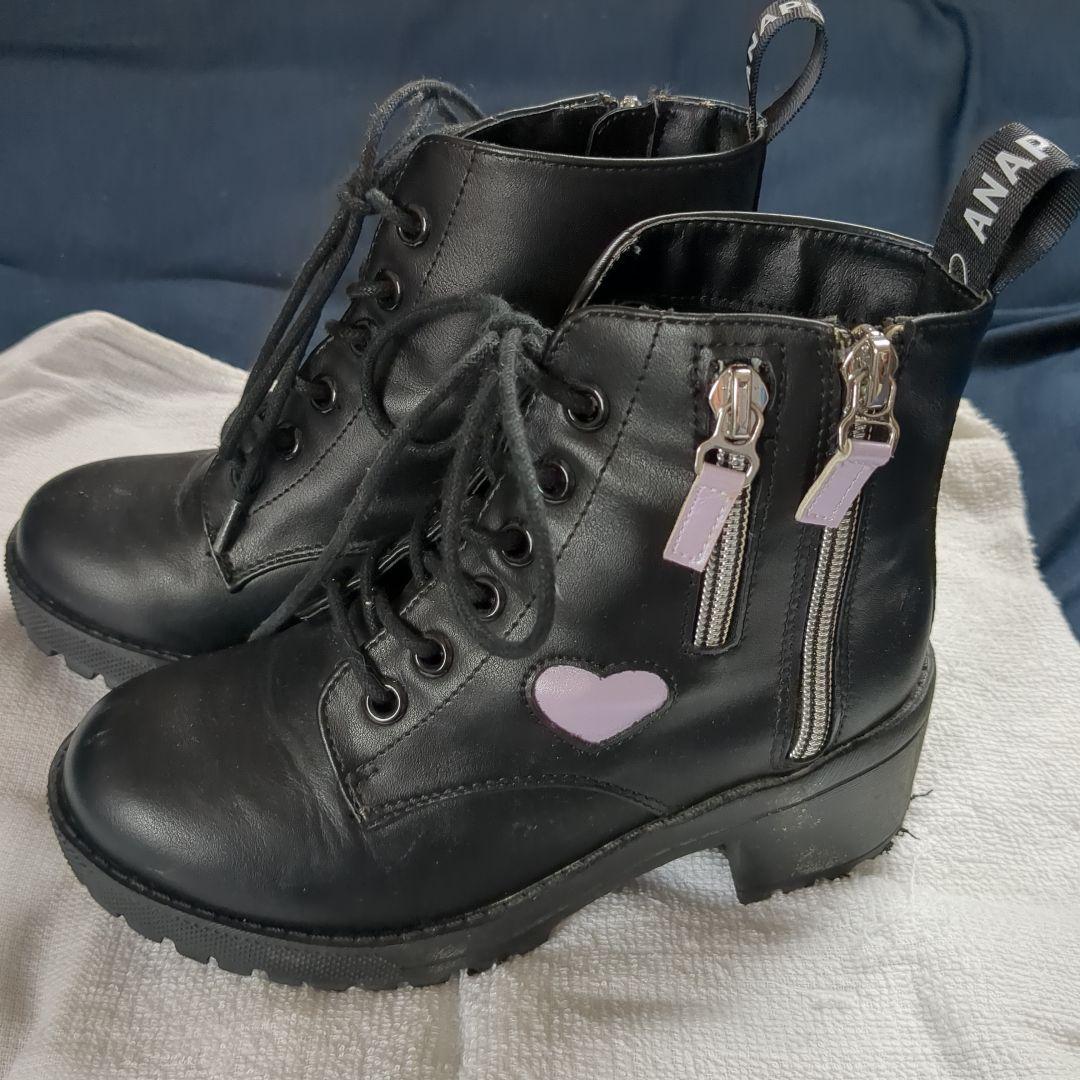 ANAP 20センチ 女の子 ブーツ - メルカリ
