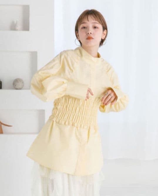 KBF シャーリングビスチェSETブラウス - メルカリ