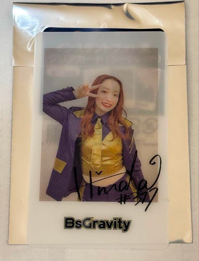 BsGravity2024インスタント風クリアカード（シークレット）HINATA - メルカリ