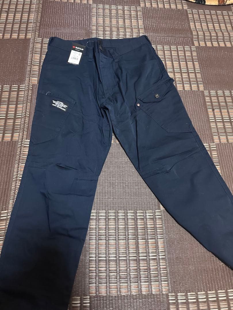 BURTLE カーゴパンツ 3L ネイビー2枚セット - メルカリ