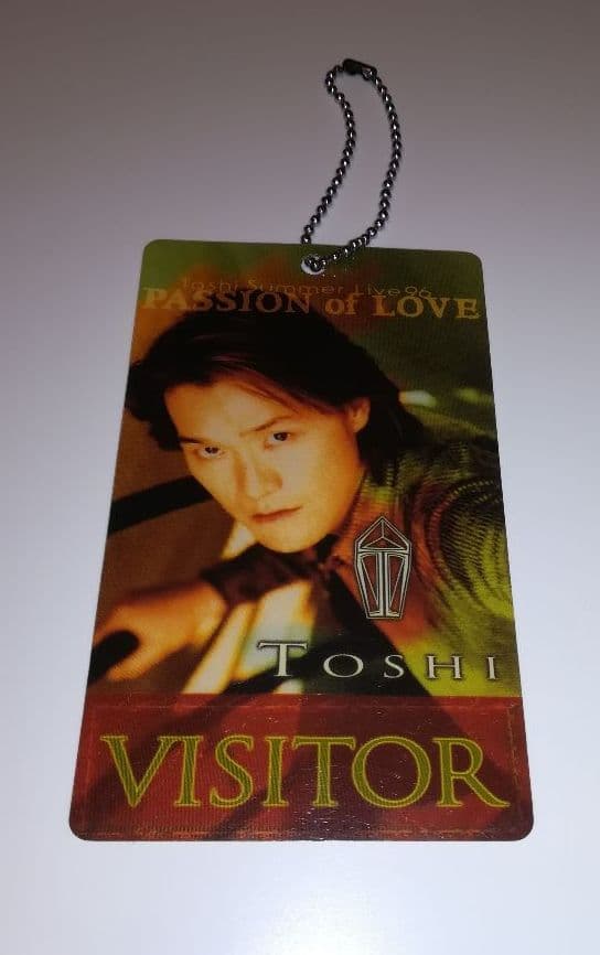 ToshI キーホルダー PASSION of LOVE 1996年 - メルカリ