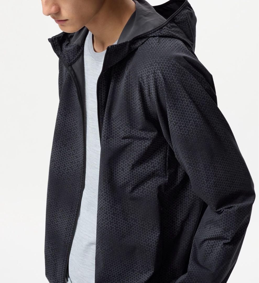 未使用 UNIQLO ユニクロ ドライEXUVカットフルジップパーカ/ガラ S - メルカリ