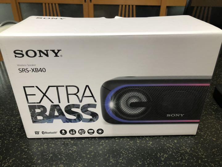 SONY SRS XB40 Bluetooth