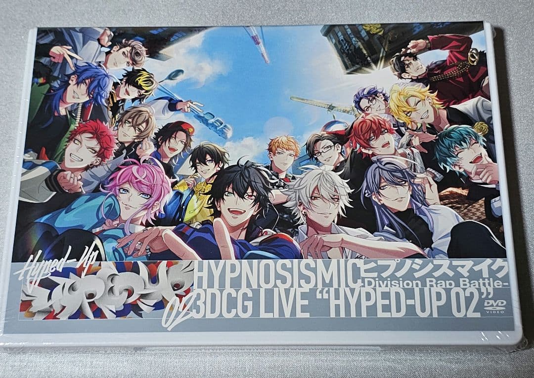 【DVD】ヒプノシスマイク 3DCG LIVE HYPED-UP 02 - メルカリ