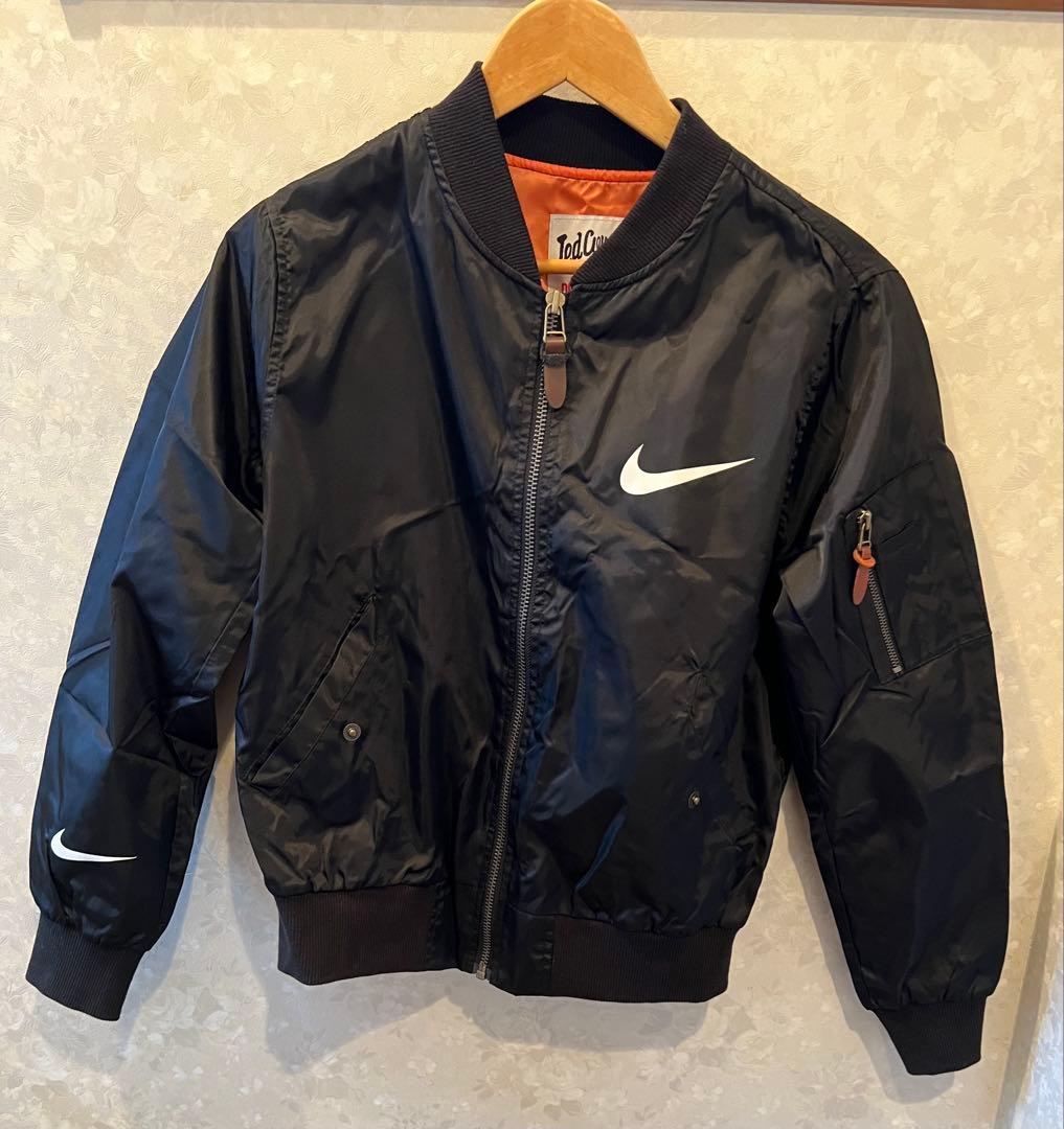 Nike MA-1 ジャケット 黒 - メルカリ