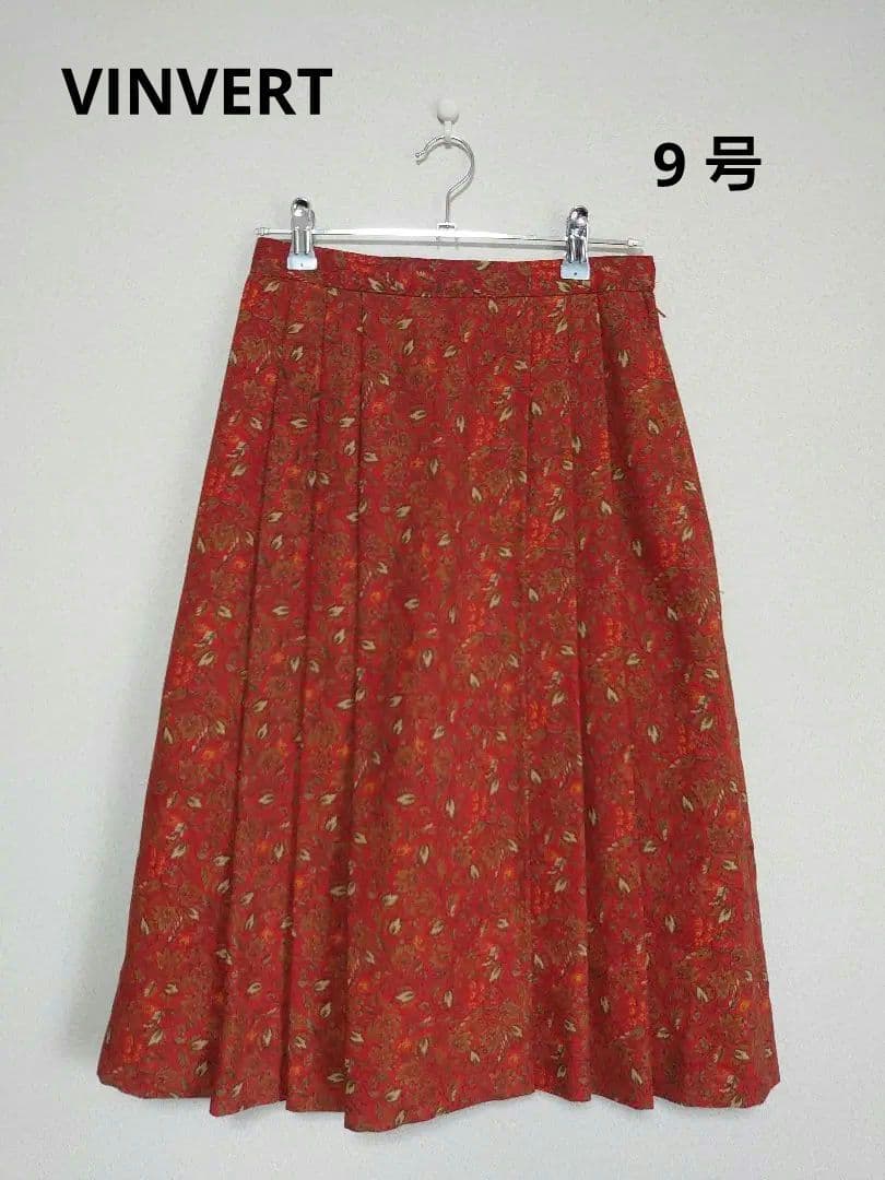 VINVERT バンベール スカート 花柄 三陽商会 SANYO - メルカリ