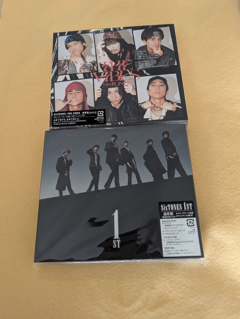 SixTONES THE VIBES 初回盤 B 通常盤(初回仕様) - メルカリ