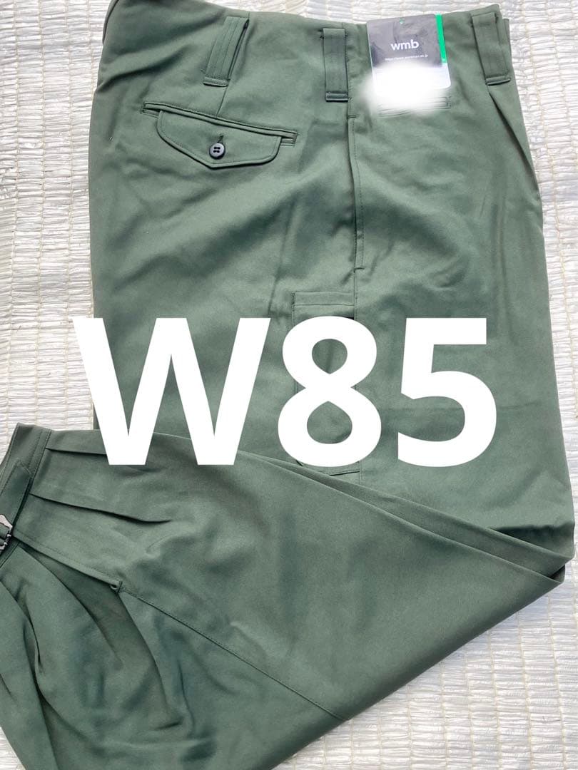 W85高品質作業ズボン モスグリーン by メルカリ