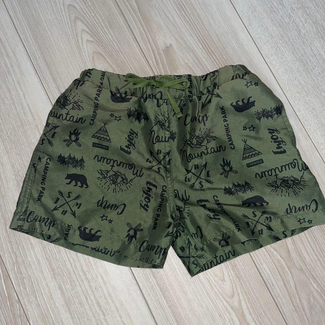 110 ショートパンツ キャンプ柄 夏 by メルカリ