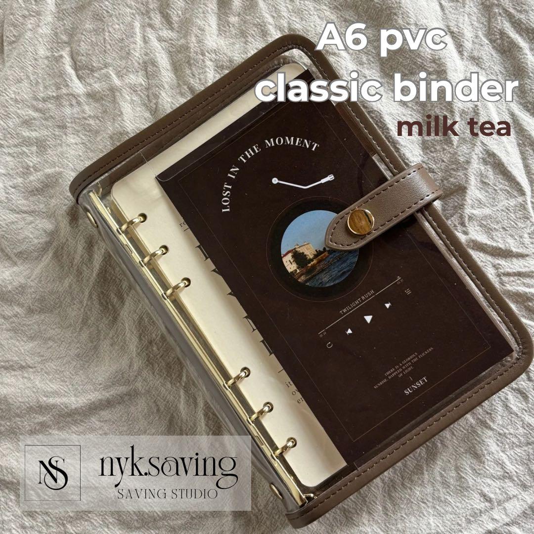 A6 pvc classic binder - メルカリ
