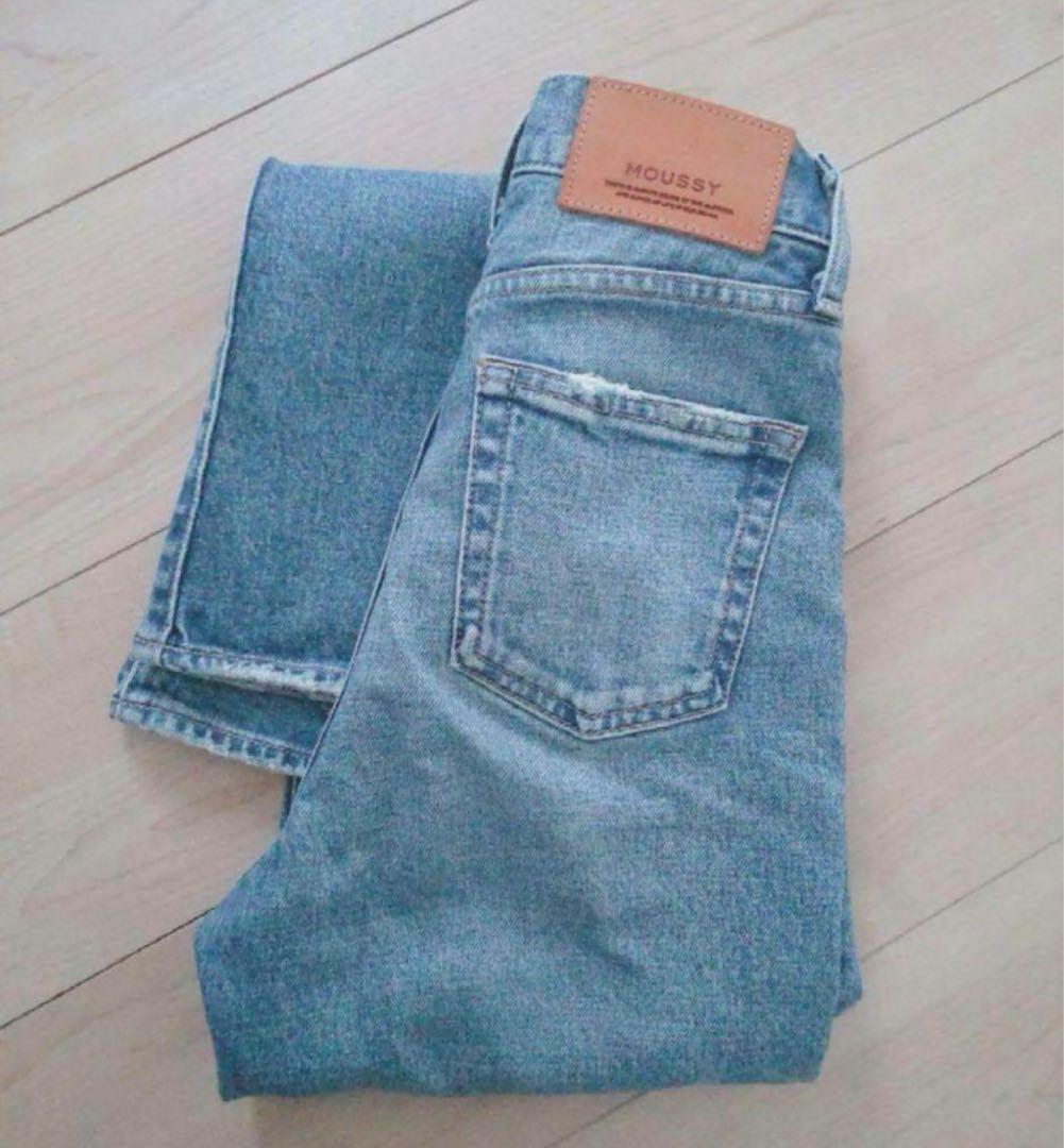 moussy mvs flare ジーンズ
