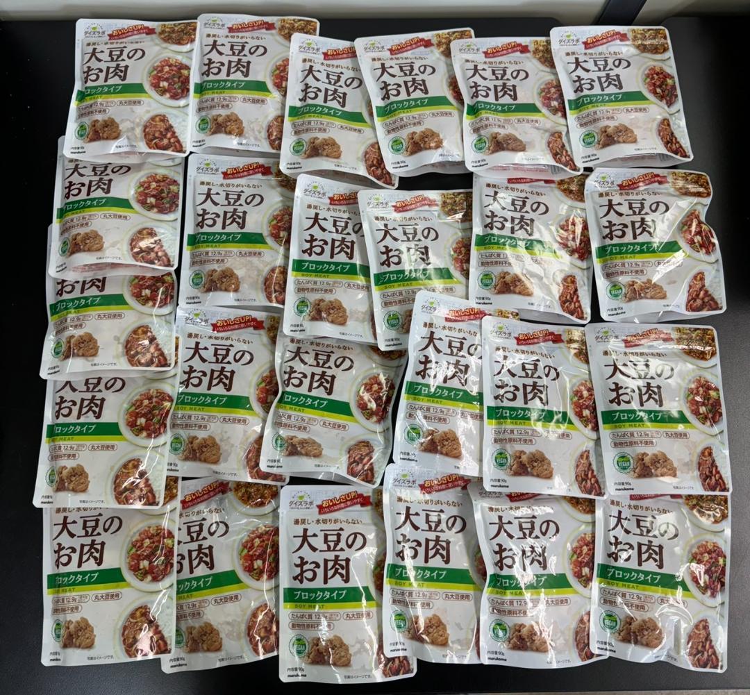 マルコメ ダイズラボ大豆のお肉ブロックタイプ 90g 30個セット 賞味期限間近 by メルカリ