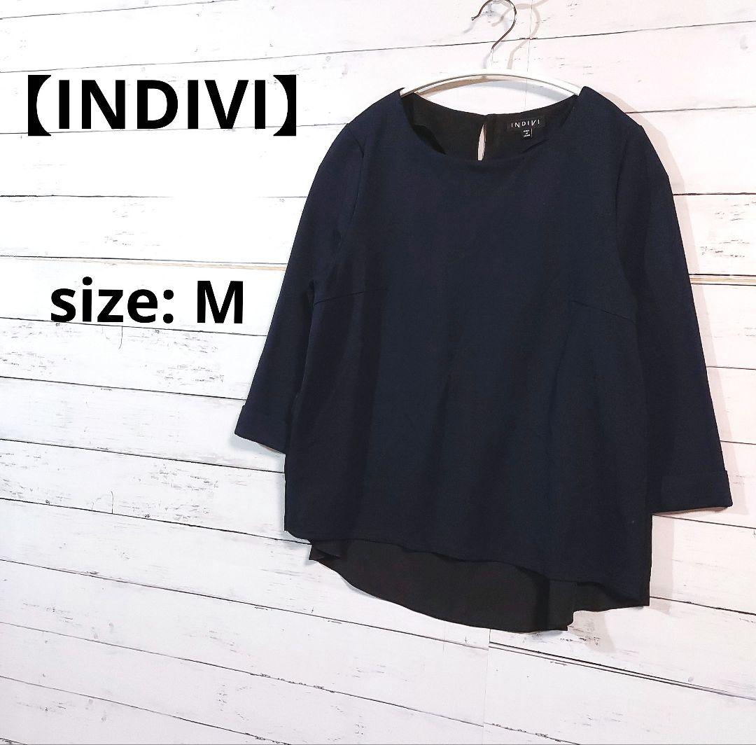 【美品】INDIVI Mサイズ チュニック丈 七分袖 ワールド 日本製 by メルカリ