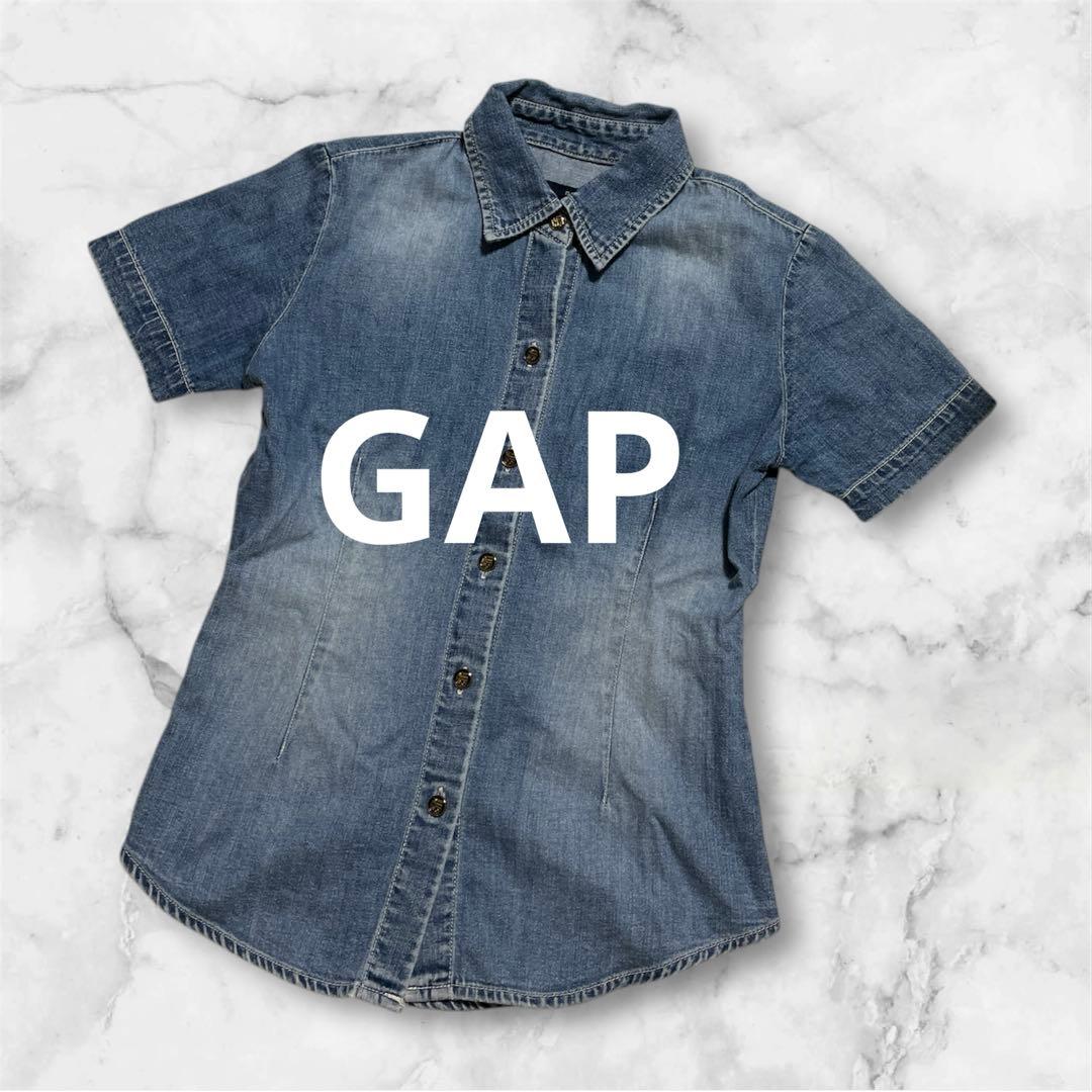 GAP デニム 半袖シャツ XXS - メルカリ