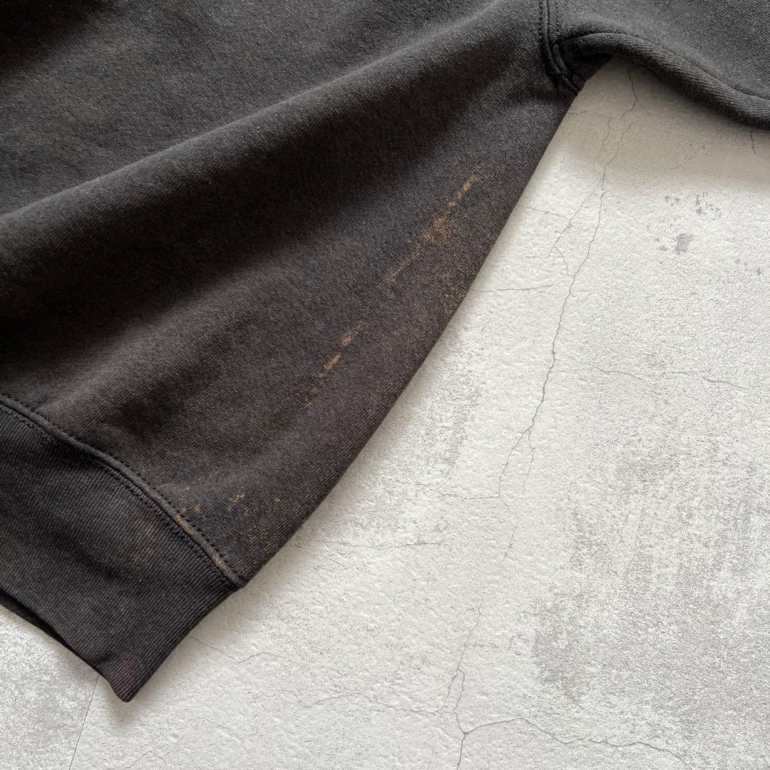 90s USA製 BVD ビンテージ スウェット 無地 墨黒 フェード ブラック - メルカリ