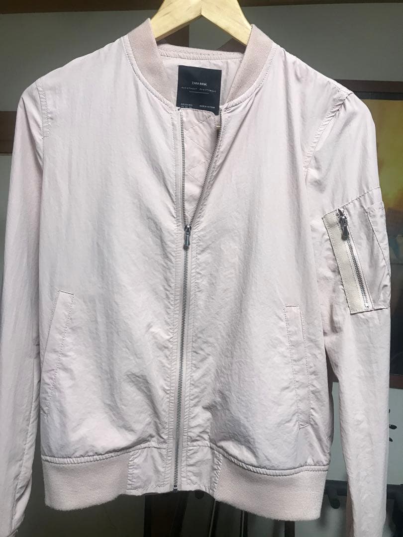 ZARA MA-1 ライトジャケット - メルカリ