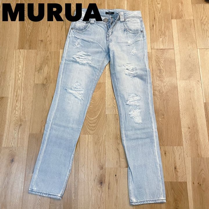 早い者勝ち ️最終値下げ ️ダメージデニム ムルーア MURUA by メルカリ