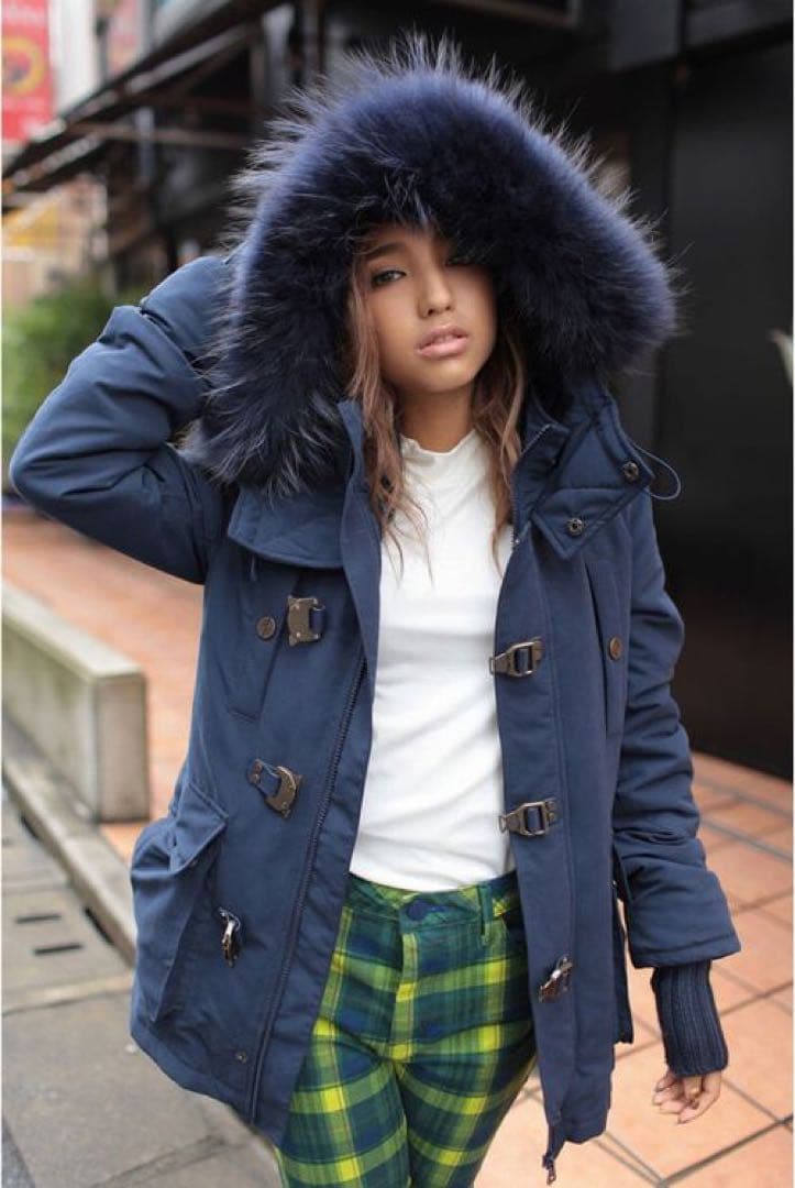 【希少】SLY N3B モッズコート ネイビー 平成ギャル - メルカリ