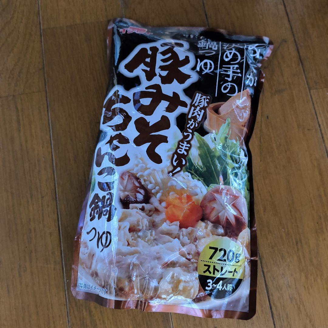 豚みそちゃんこ鍋つゆ 720g ストレート - メルカリ