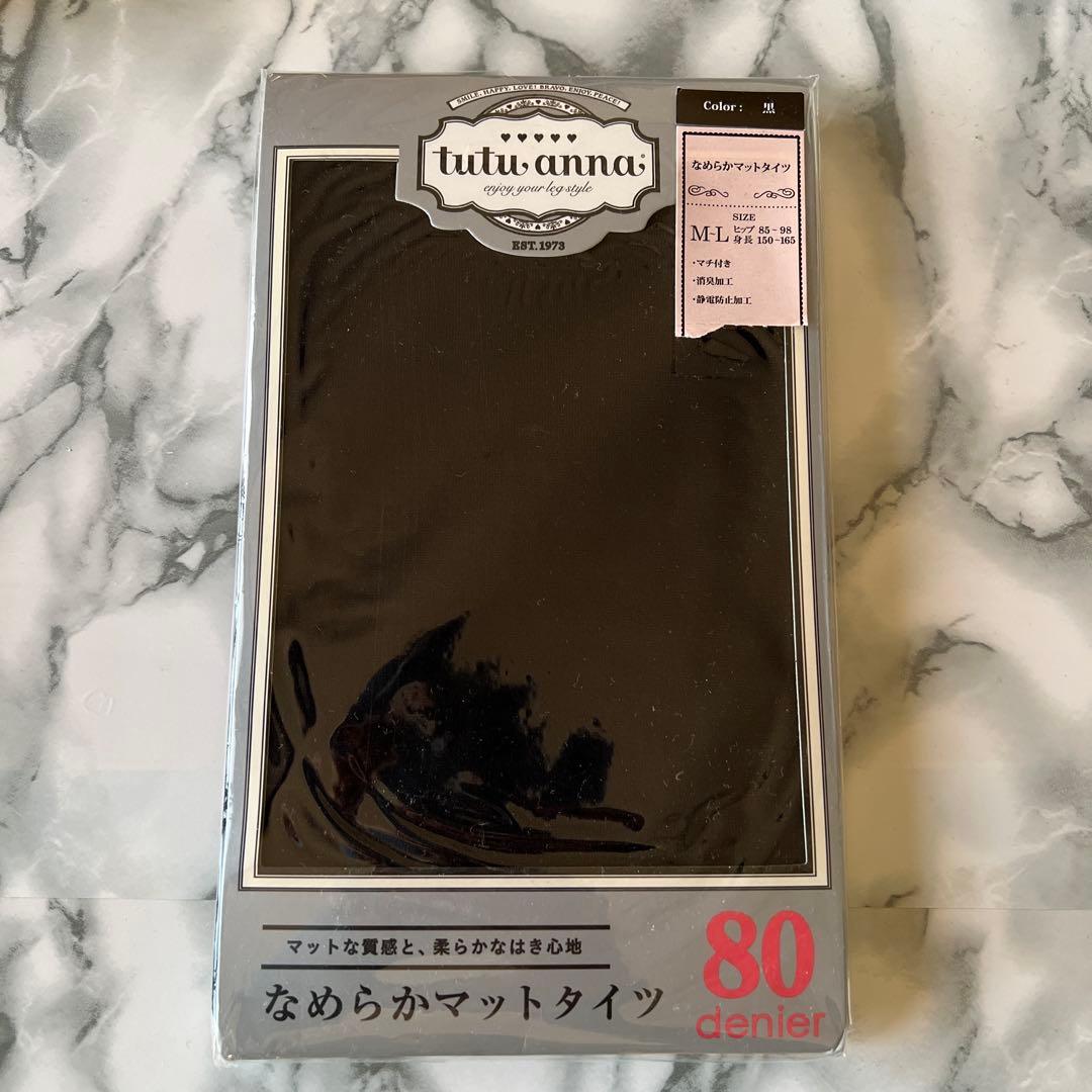 【新品未使用】tutuanna 80デニール M-L - メルカリ