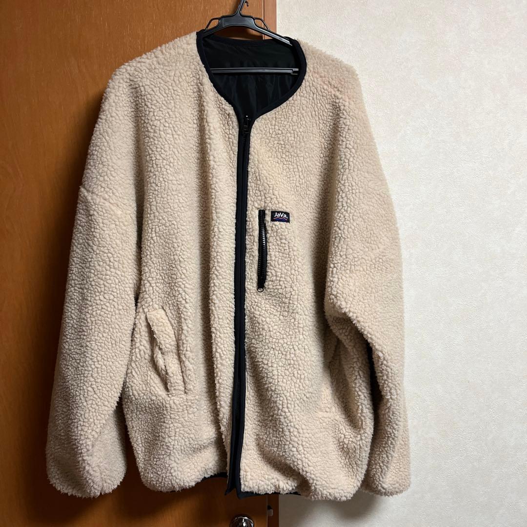 JaVa 2wayリバーシブルボアブルゾン - メルカリ