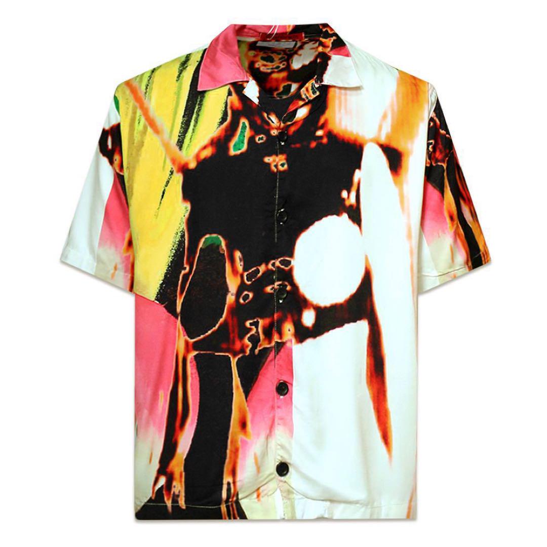 マイファス hiro着用 半袖柄シャツ 新品‼️ - メルカリ マイファス hiro着用 半袖柄シャツ 新品‼️ - メルカリ