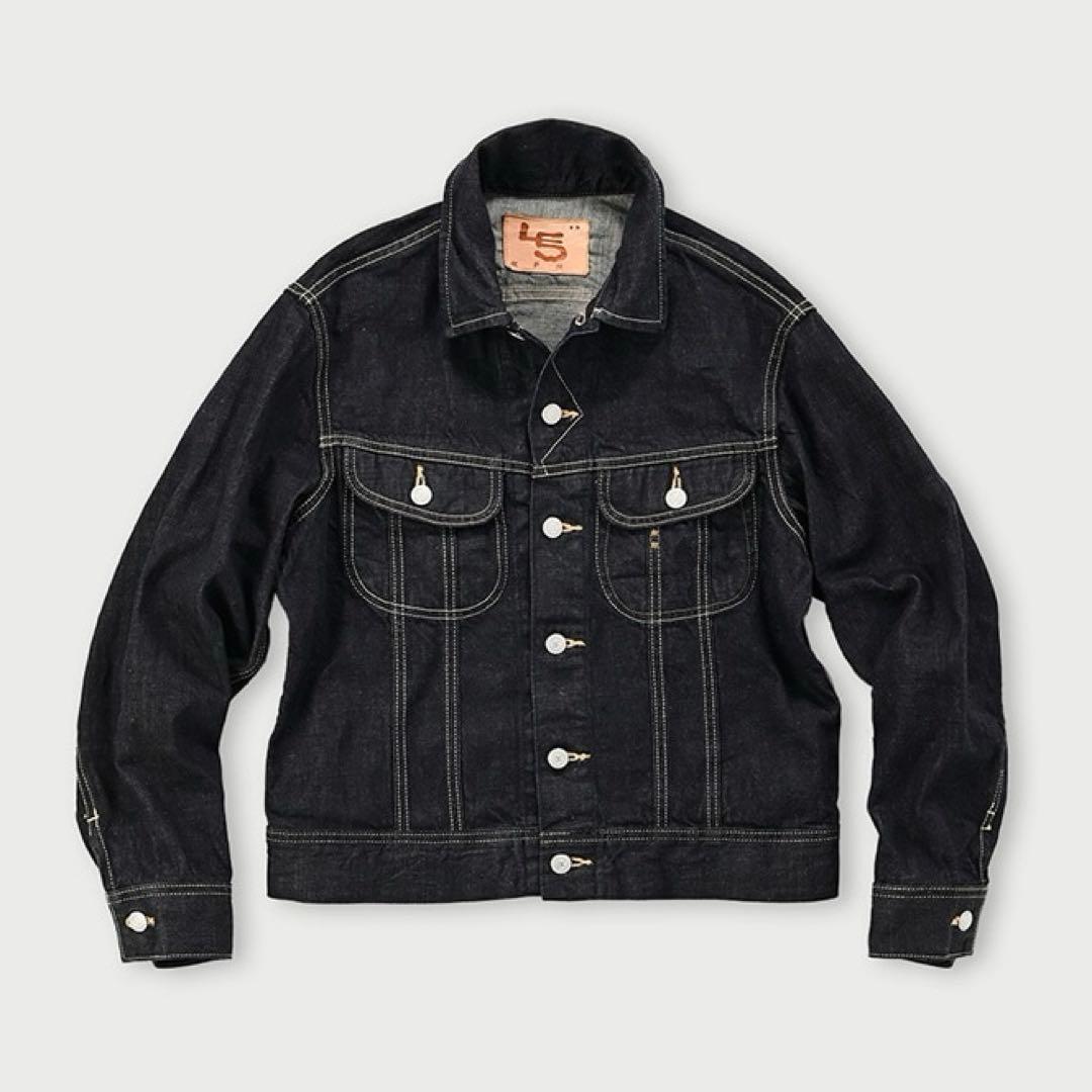 45R ライ麦デニムの908Gジャン（影色納戸 濃） サイズ3 ユニセックス by メルカリ