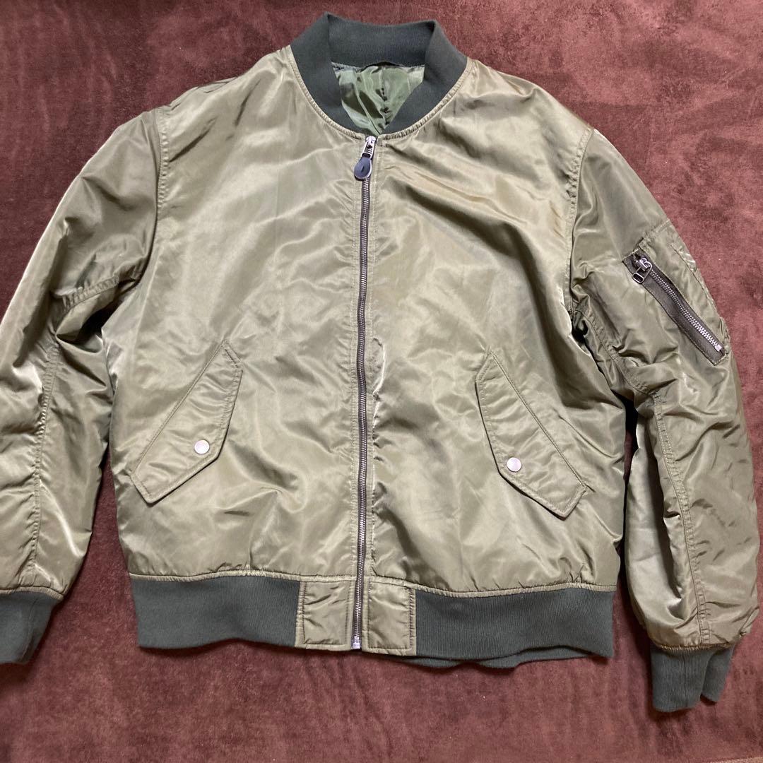 GU MA-1 メンズ L - メルカリ