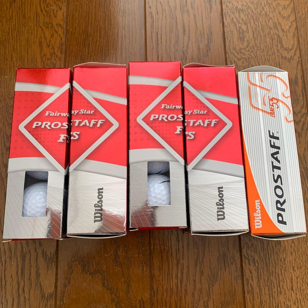 Wilson ProStaff FS ゴルフボール 5箱 - メルカリ