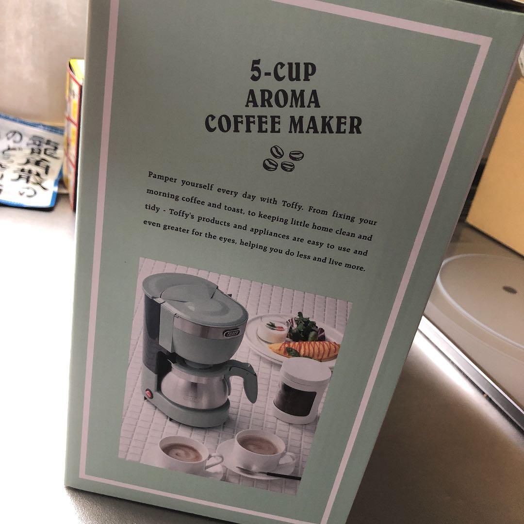 TOFFY 5cup アロマコーヒーメーカー - メルカリ