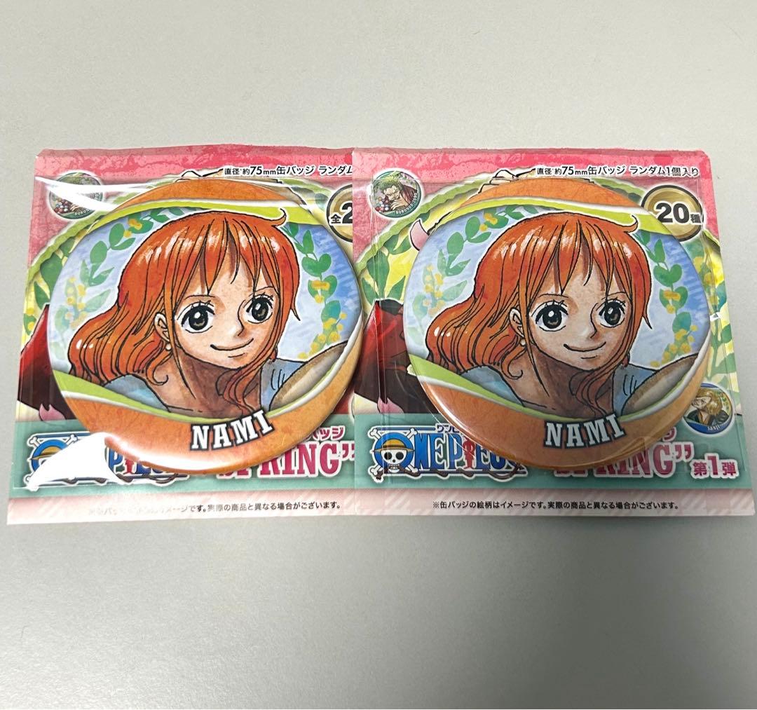 ONE PIECE コレクション缶バッジ ナミ SPRING JF2025 - メルカリ
