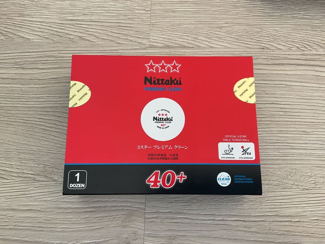 ニッタク(nittaku) 3スター 試合球[新品] - メルカリ