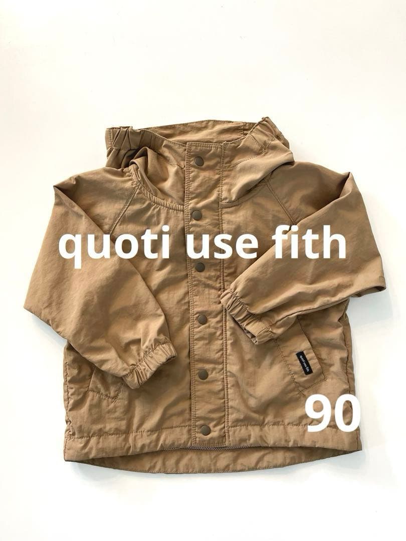 quoti use fithクゥォティユースフィスベビーマウンテンパーカー90 - メルカリ