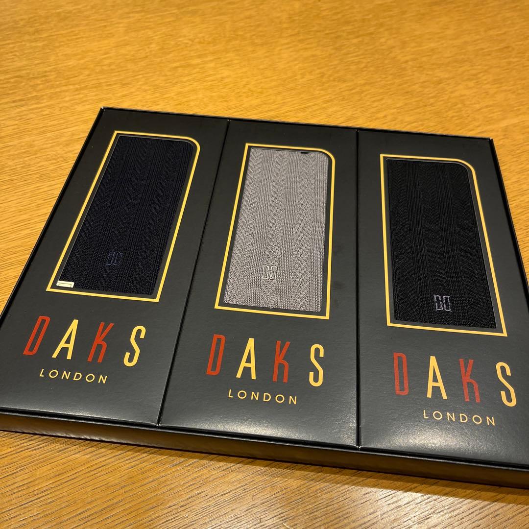 DAKS 靴下 3色セット 25cm - メルカリ