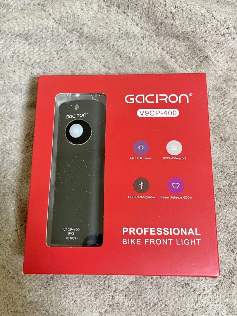 ガシロン GACIRON V9CP-400 フロントライト 新型マウント - メルカリ