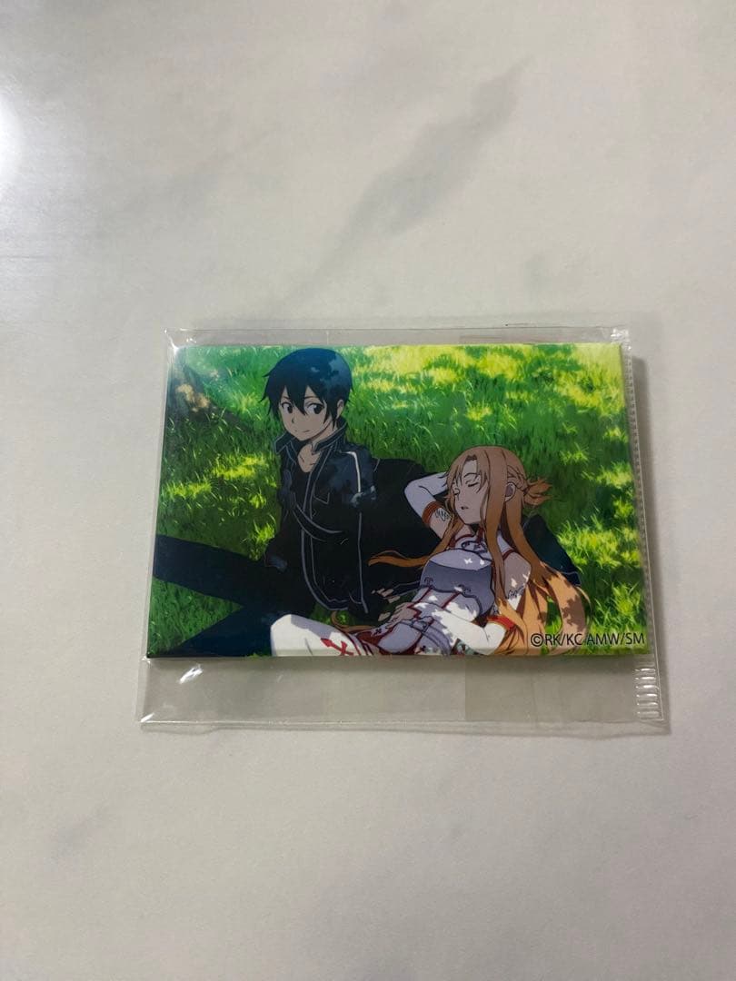 SAO_CAN027 ソードアートオンライン アスナ 百景メモリアル缶バッジ - メルカリ