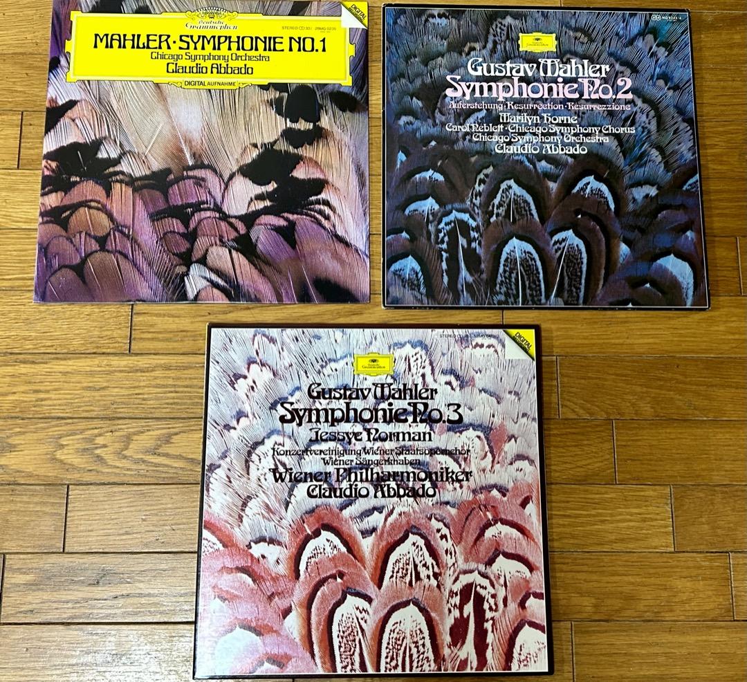 最大59%OFFクーポン DG LP マーラー 交響曲「第1番」「第2番」「第3番」 3アルバム | rcgc.sub.jp