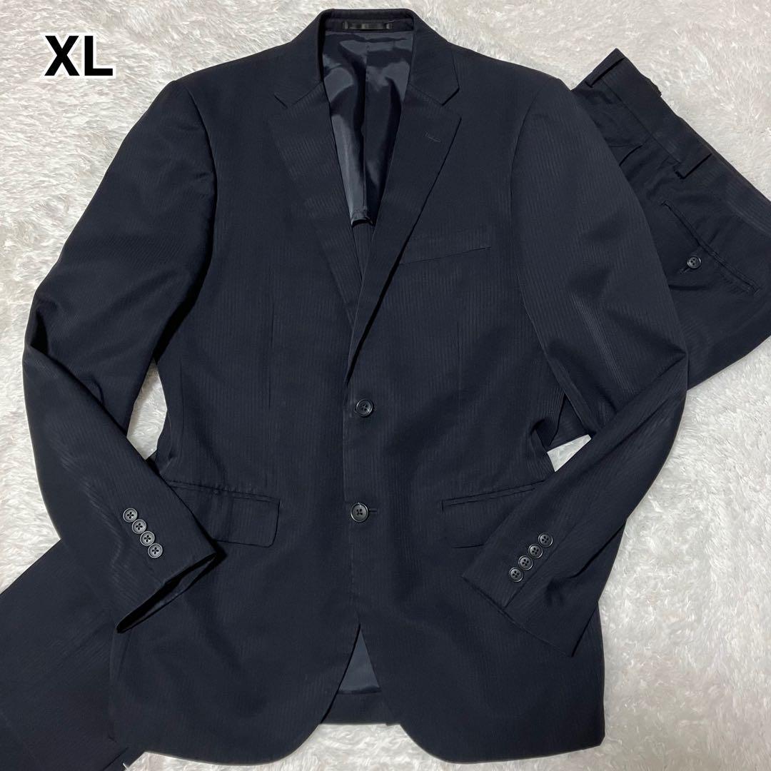 XLサイズ XYVYX メンズスーツ セットアップ ブラック ストライプ by メルカリ