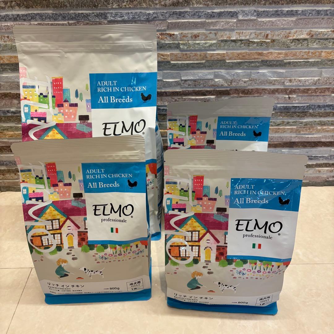 ELMO ドライフード 3kg×1袋 800g×3袋 - メルカリ