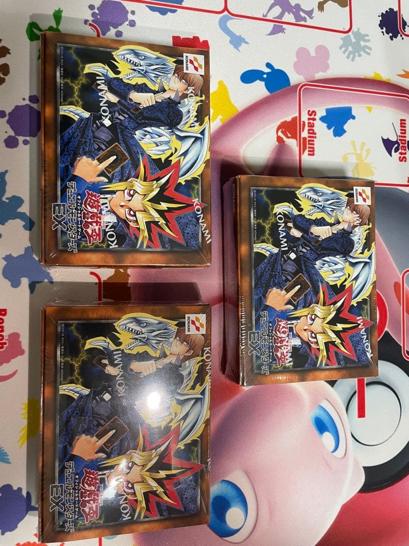 遊戯王OCG デュエルモンスターズ EX 復刻版 シュリンク付き 3BOX - メルカリ