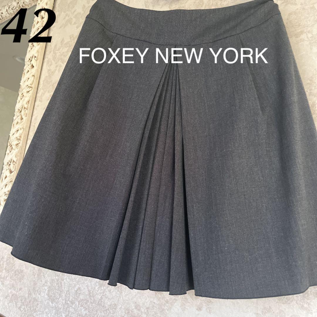 44％割引ブラック系,XL(LL)2020年のクリスマス FOXEY フレアスカート 42サイズ ひざ丈スカート スカートブラック系XL(LL)-OTA.ON.ARENA.NE.JP