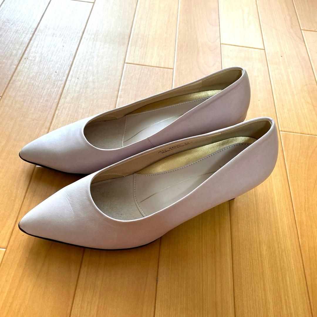 fitfit 24.0 パンプス ピンクベージュ - メルカリ