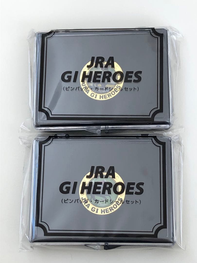 JRA G1 HEROES ピンバッジ・カードシールセット - メルカリ