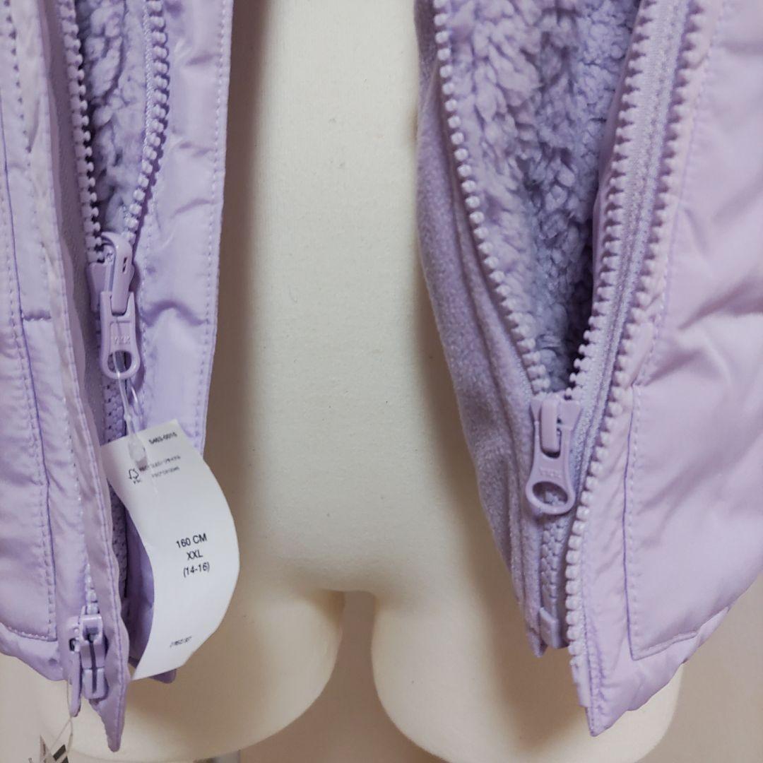 [未使用]GAP ボア 3way ジャケット フード付きパーカー＆ベスト 160 - メルカリ