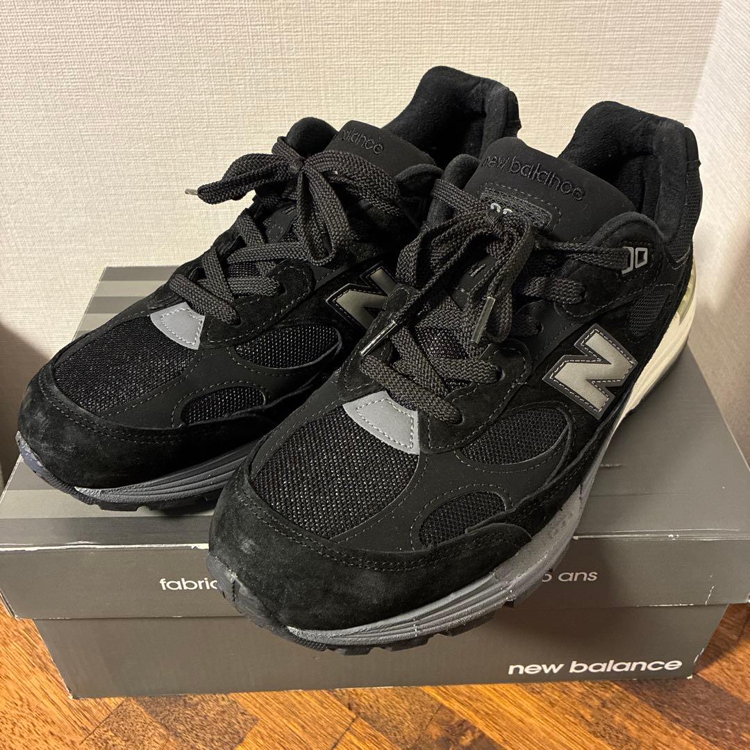 new balance M992 BL - メルカリ